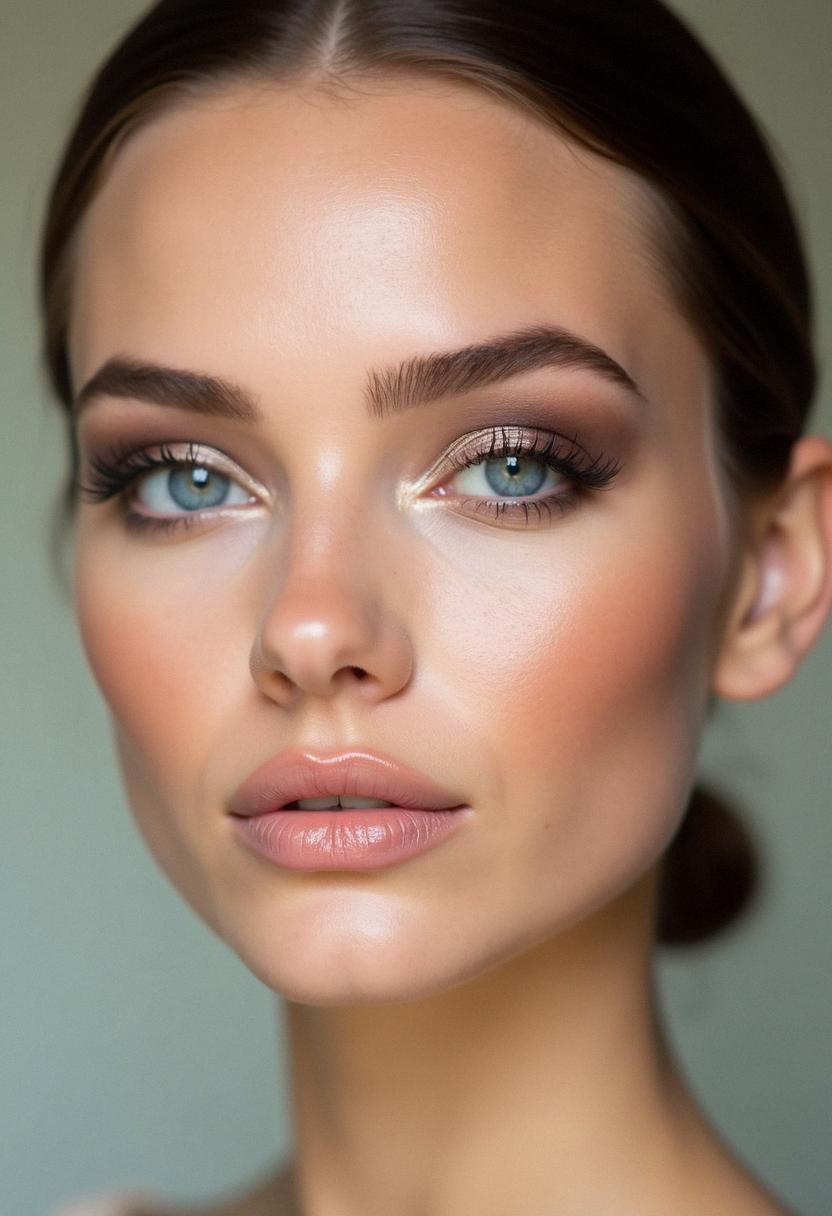 Light Smokey Eye Makeup Tutorial - AmeliasGlow.com